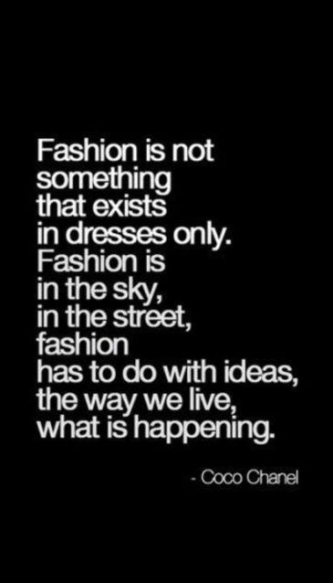 FASHION QUOTES -60+ Great Quotes From Fashion Icons For Inspiration